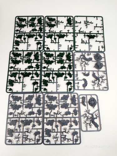 Warhammer Vale of Ghyran Trees Terrain LOT | eBay