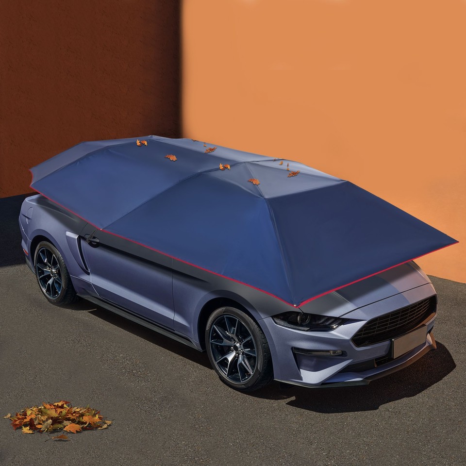 Semi-Automatic Car Tent Removable Sun Protection Car Awning Cover 4.2*2 ...