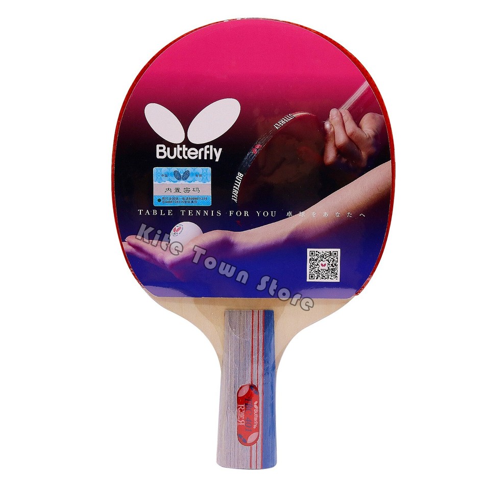 Butterfly 401 Table Tennis Racket Short Handle- open box,Slight used | eBay