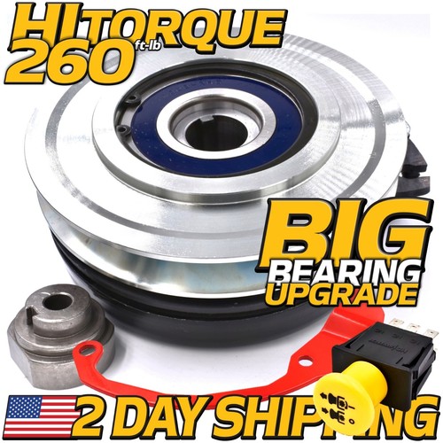 126-4185 109-5004 116-1621 BIGBearing Clutch w/20A PTO Switch fits Toro ...