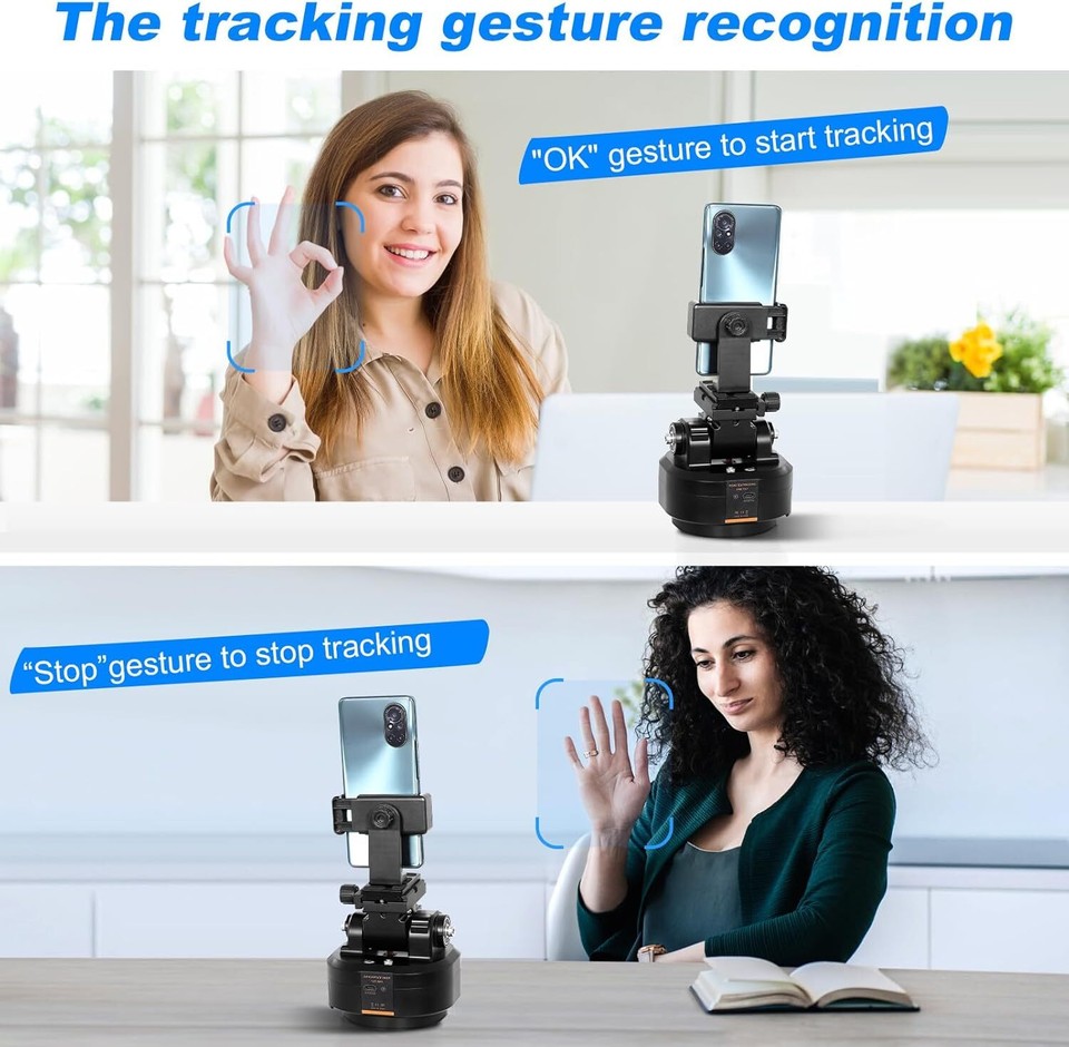 Soonpho M6 Pan Tilt Motorized Panoramic Tripod Head Face Tracking ...