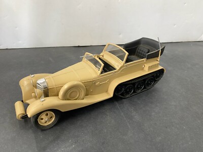 B4 Tom Daniel’s Rommel’s Rod Halftrack built model car Vintage 1/24 McM ...