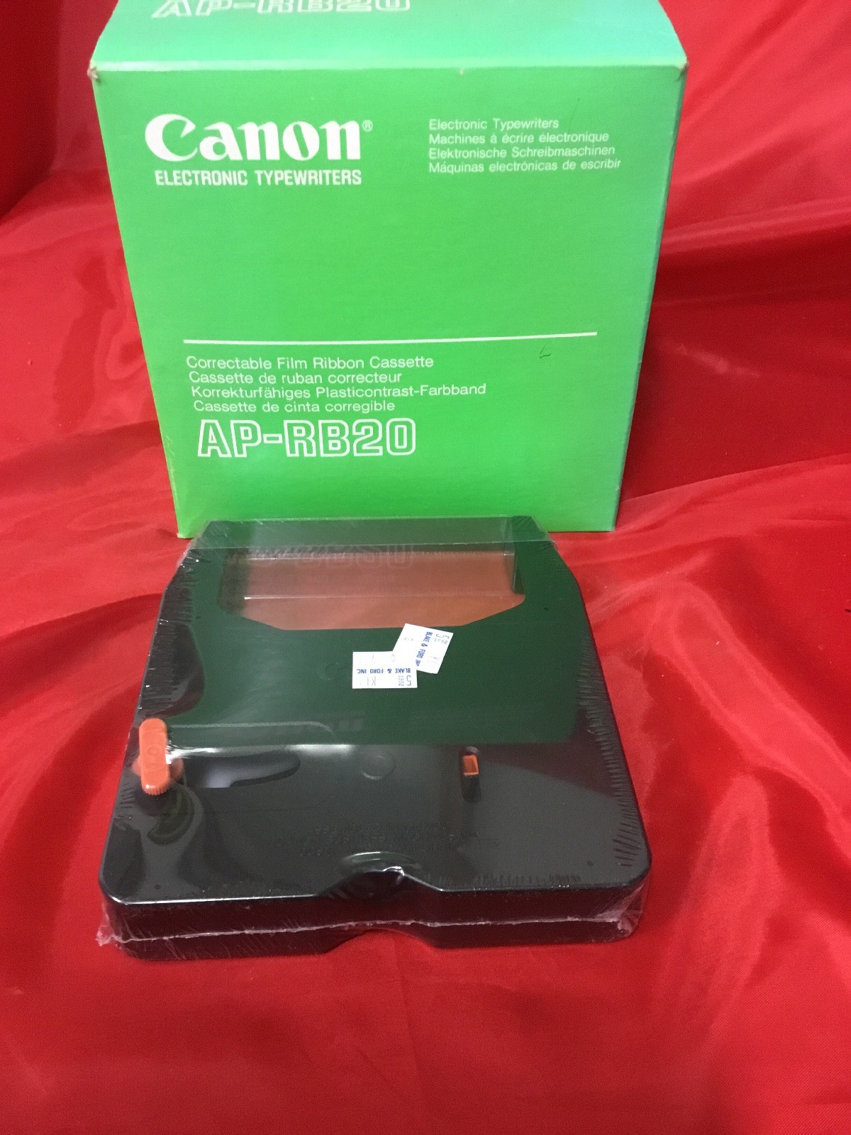 CANON TYPEWRITER RIBBONS CANON AP-RB20 AP800 AP 810 NOS SEALED | eBay