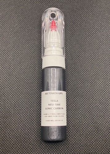 TESLA NEU-106E SONIC CARBON ALLOY WHEEL TOUCH UP PEN/BRUSH SCRATCH CHIP ...