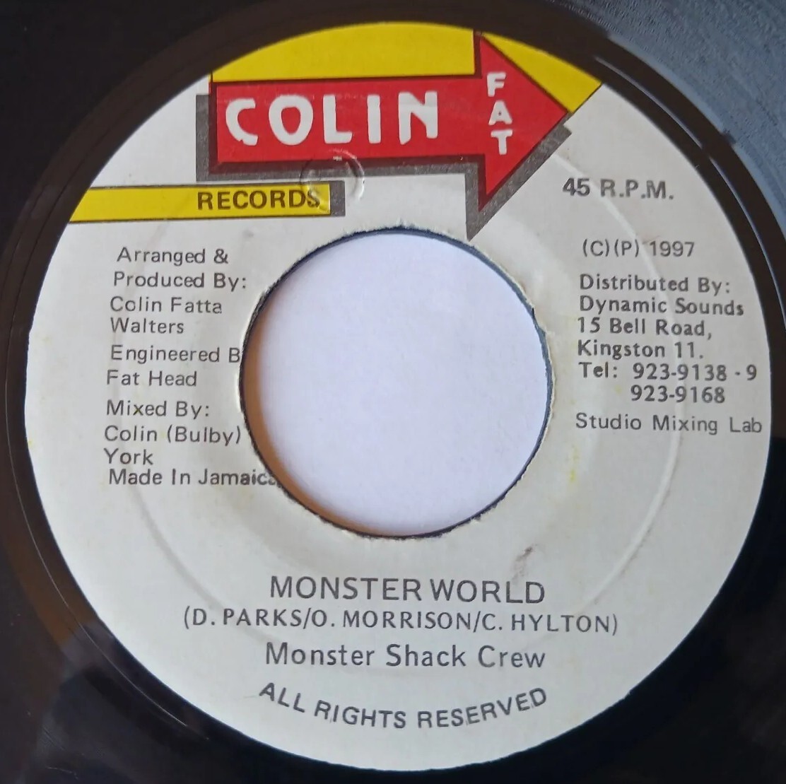 Monster Shack Crew - Monster World / Gin & Juice Version 45 - 1997 ...