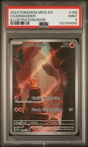 Charmander 2023 Scarlet & Violet: 151 #168/165 Illustration Rare Price ...