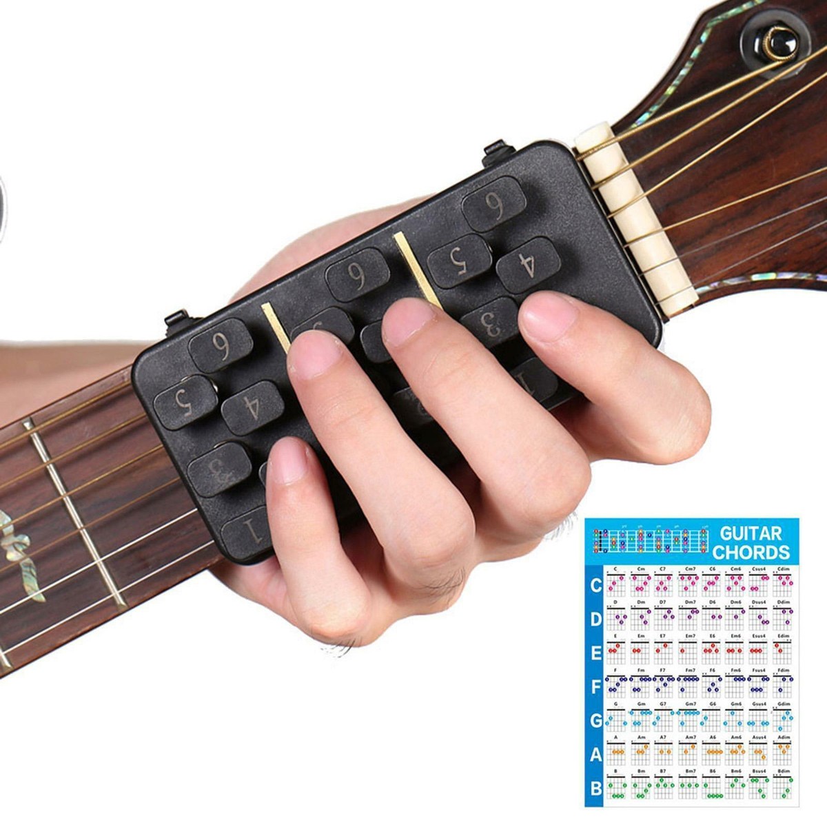 Una Tabella Di Accordi Per Chitarra