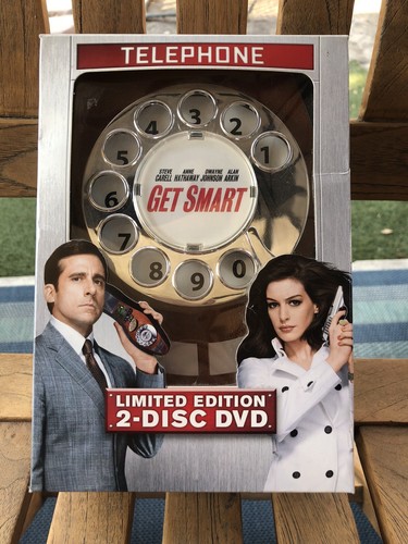 GET SMART 2 Disc DVD Lmtd Edition Shoe Phone Case Best Buy Control ...