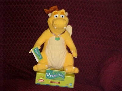 12" Quetzal Plush Toy With Box & Tags Dragon Tales By Hasbro Playskool ...