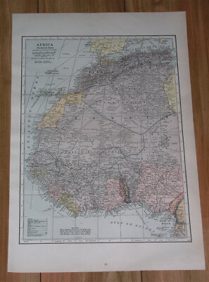 Pre-1900 - Map Of Morocco
