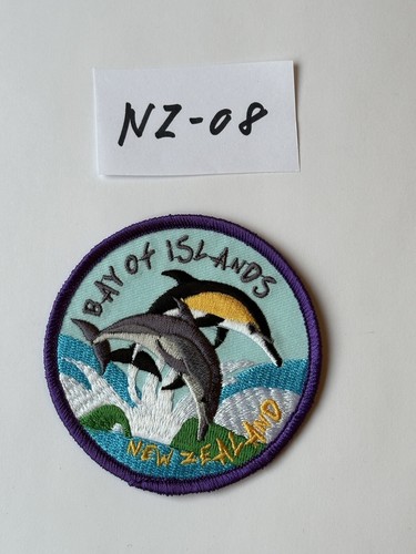 Patch Travel Embroidered New Zealand Bay of Islands | eBay UK