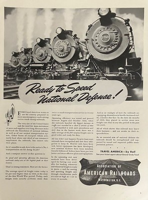 1940 Vintage Large Original Ready to Speed American Railroad Train ...