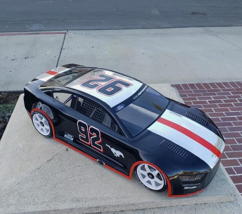 1/7 Custom Paint Mustang X01 Hobao Infraction Felony Limitless Body ...