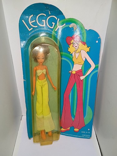 Vintage Rare 1972 Hasbro Leggy Nan 10" Mod Fashion Dolls Hong Kong New ...