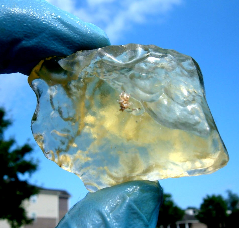 Libyan Desert Glass Meteorite Tektite impact specimen( 177 ct) Super ...