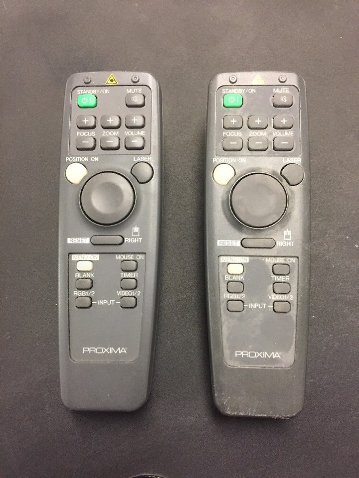 IEC60825-1 Laser Remote Control for Proxima Projector | eBay