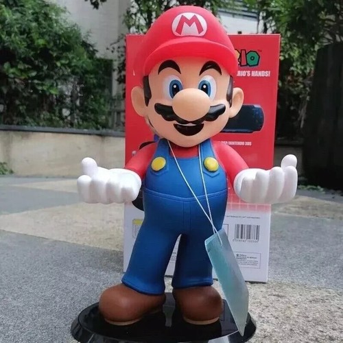 New Super Mario Jumbo 32cm PVC Figure Statue Phone Controller Holder | eBay