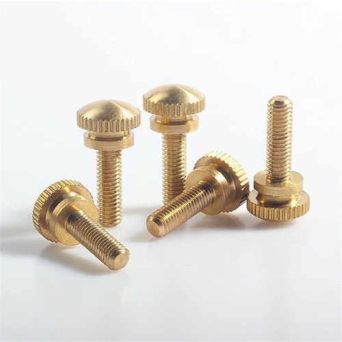 M3 M4 M5 M6 M8 M10 Brass Knurled Thumb Screws High-type Hand Grip Knob ...