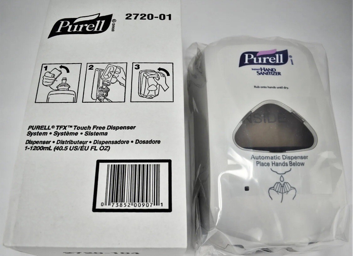 PURELL 2720-01 Touch Free Hand Sanitizer Dispenser Dove - Gray for sale ...