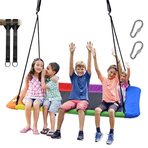 Giant 60" Skycurve Platform Tree Swing 700lbs for Kids & Adults 2 ...