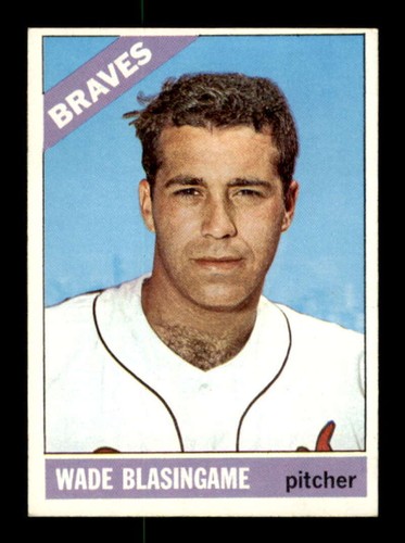 1966 Topps #355 Wade Blasingame EX/EX+ Braves 542389 | eBay