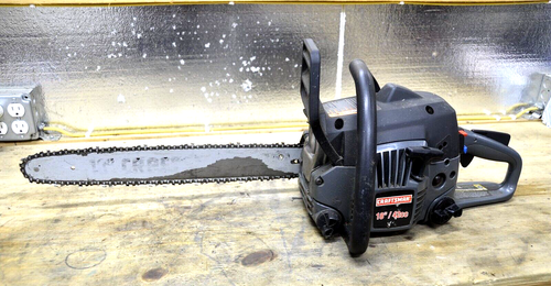 Craftsman 18" 42cc 2-Cycle Gas Chainsaw - Complete - May Run | eBay