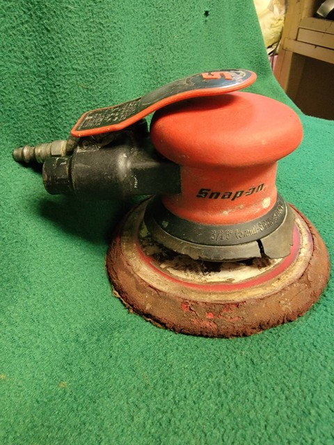 Snap-on Low Vibration 6" Orbital Palm Air Sander PS4612 for sale online ...