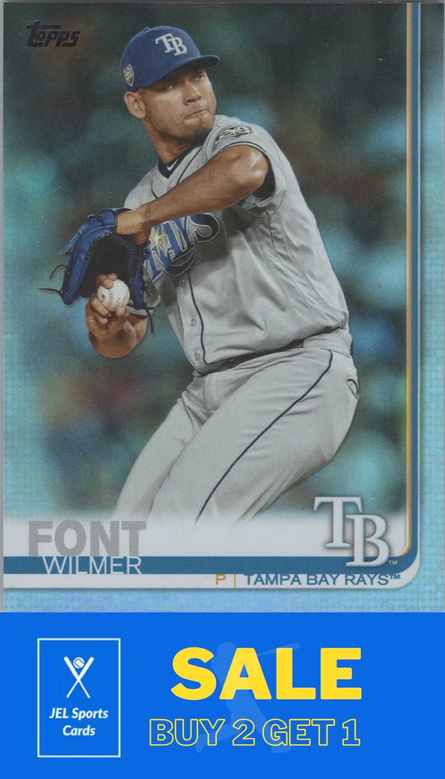 2019 Topps Foilboard #429 Wilmer Font | eBay