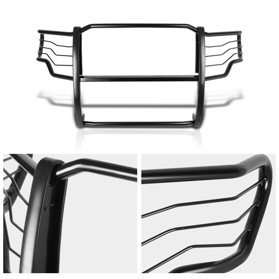 Black Front Bumper Push Bar Brush Grille Guard for 09-14 Ford F-150 ...