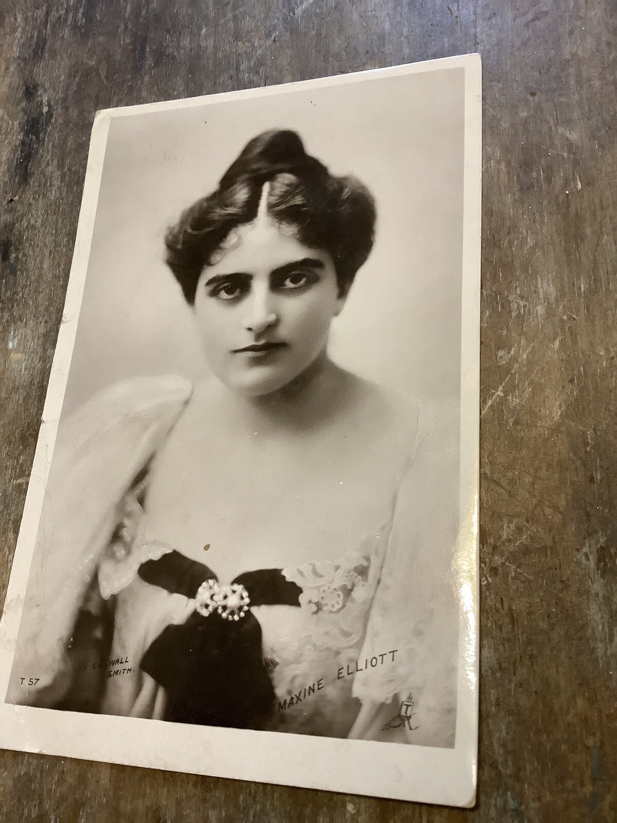 Vintage Postcard Maxine Elliot Actress (starred With Charlie Chaplin ...