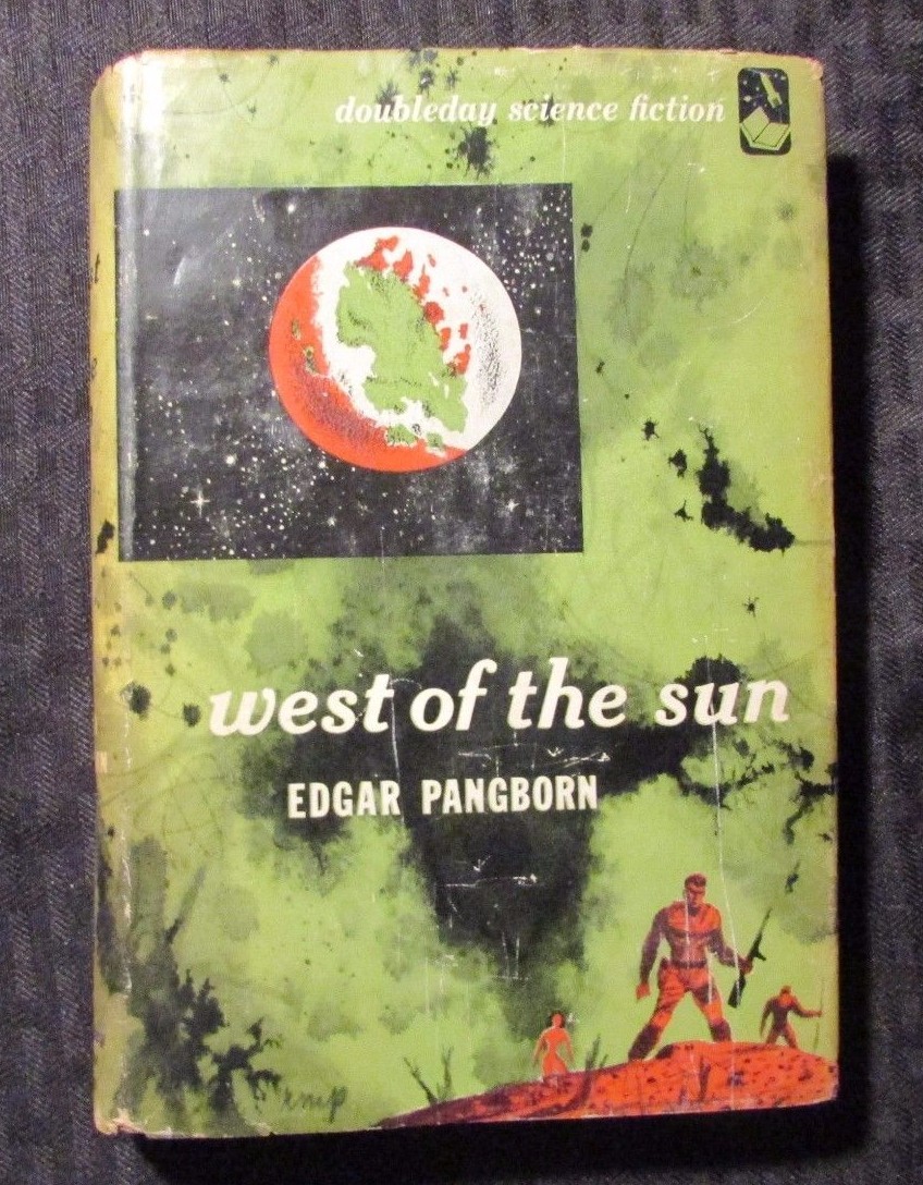 1953 WEST OF THE SUN by Edgar Pangborn BCE Doubleday HC/DJ VG/GD | eBay