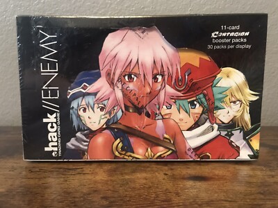 .hack ENEMY TCG CCG Booster Box Contagion - SEALED dot Hack 30 Packs | eBay