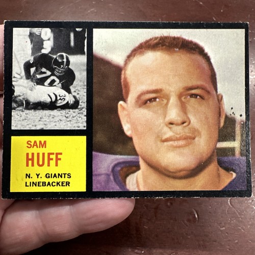 1962 Topps Football Card Sam Huff #110 Ex-Exmt | eBay