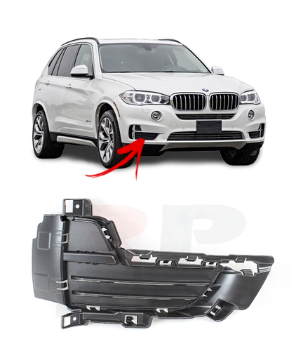 FOR BMW X5 F15 13-18 NEW FRONT BUMPER SIDE GRILLE CLOSED TYPE RIGHT ...
