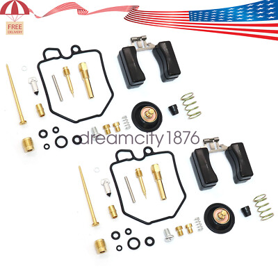 FITS HONDA CM400A CM400T Stock 1979-1981 2X CARBURETOR REPAIR Rebuild ...