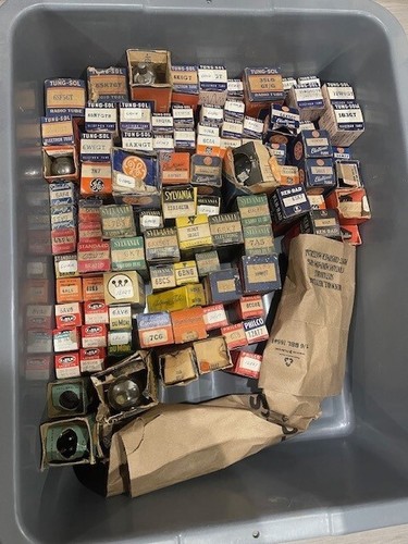 Vintage 6SF5GT RCA Electron Electronic Vacuum Tube TESTED New Old Stock ...