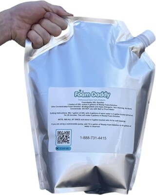 Foamdaddy Professional Super Stacking Foam, 10 ROUNDS, Makes 400 gallons of p... 682318996130| eBay