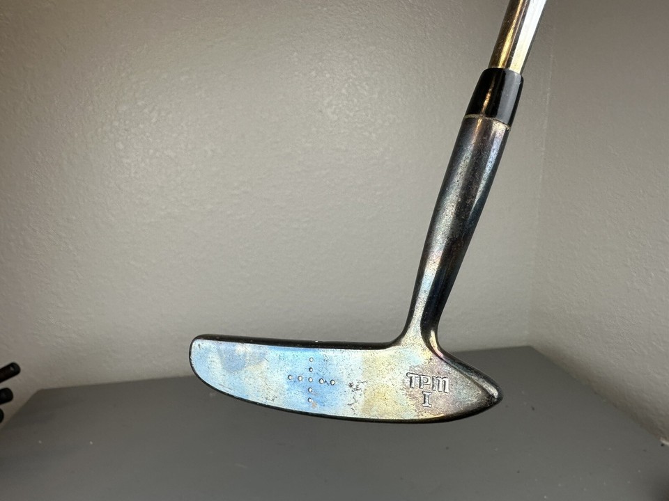 CUSTOM Oilcan Spalding T.P. Mills TPM I Putter w/ Pure Grip Touring Pro ...