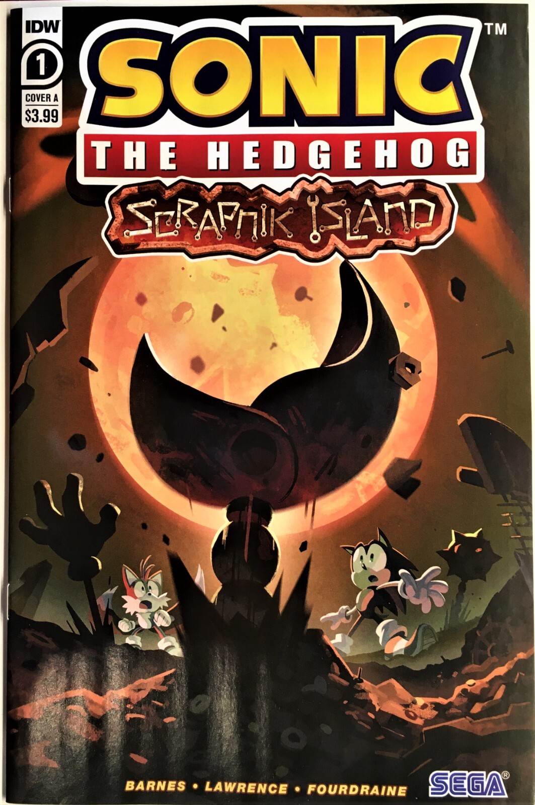 Sonic the Hedgehog: Scrapnik Island #1 (IDW Publishing October 2022 ...
