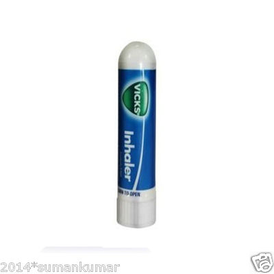 Vicks Inhaler for Nasal Congestion Cold Allergy Blocked Stuffy Nose ...