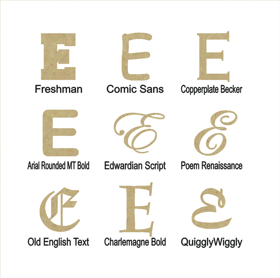 Wooden Letters – Cursive Wood Letter for Wall Décor for Wall, Nursery ...