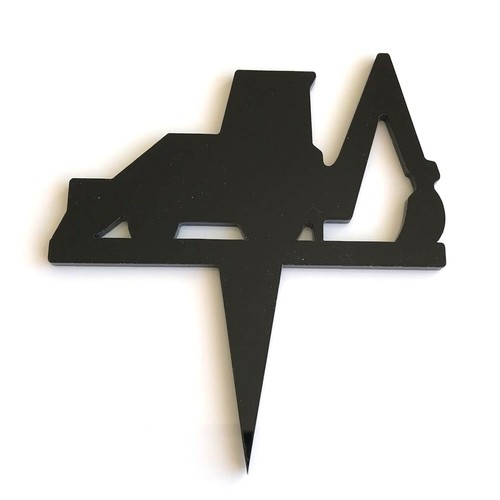 Jcb Bagger Kuchen Toppers, Verschiedene Farben, Größen & Personalisiert ...