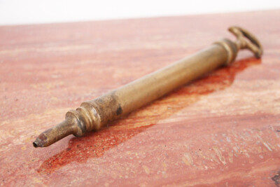 Medicine - Brass Syringe