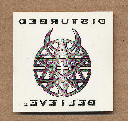 Disturbed Believe Symbol Tattoos