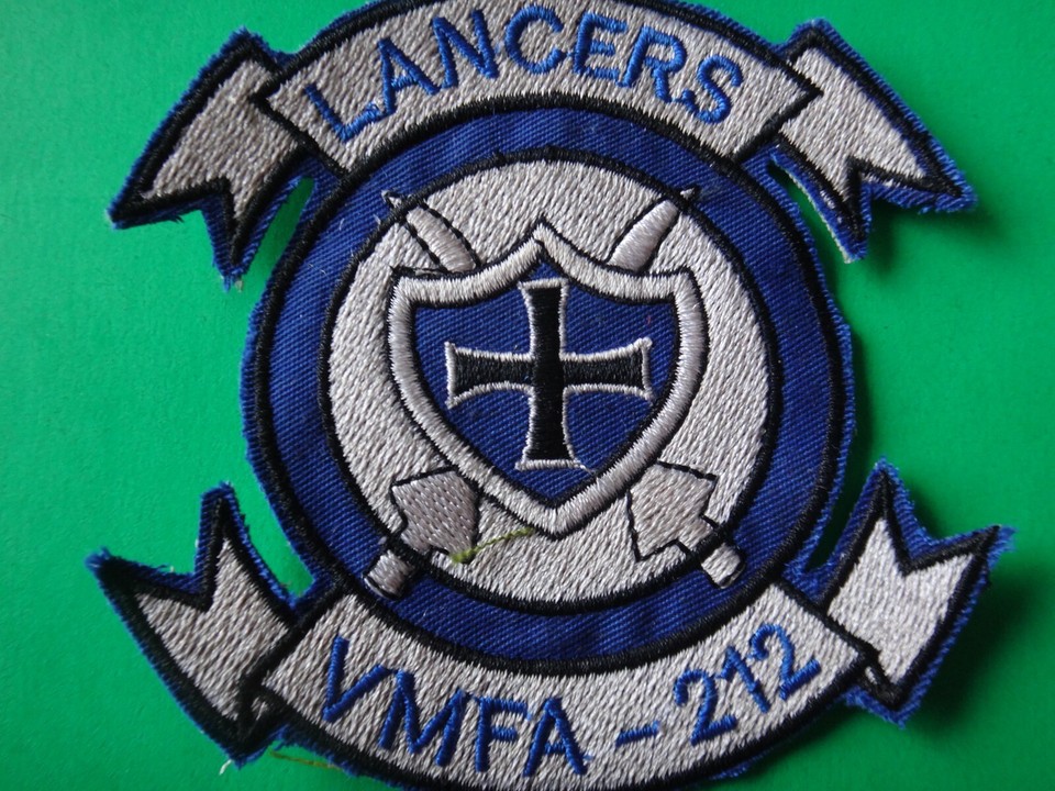USMC Marine Fighter Attack Squadron VMFA-212 LANCERS Patch From Vietnam ...