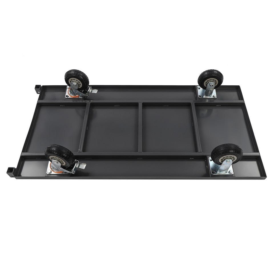 2000Lbs Platform Cart Dolly Industrial Flat Dolly Cart Hand Truck ...