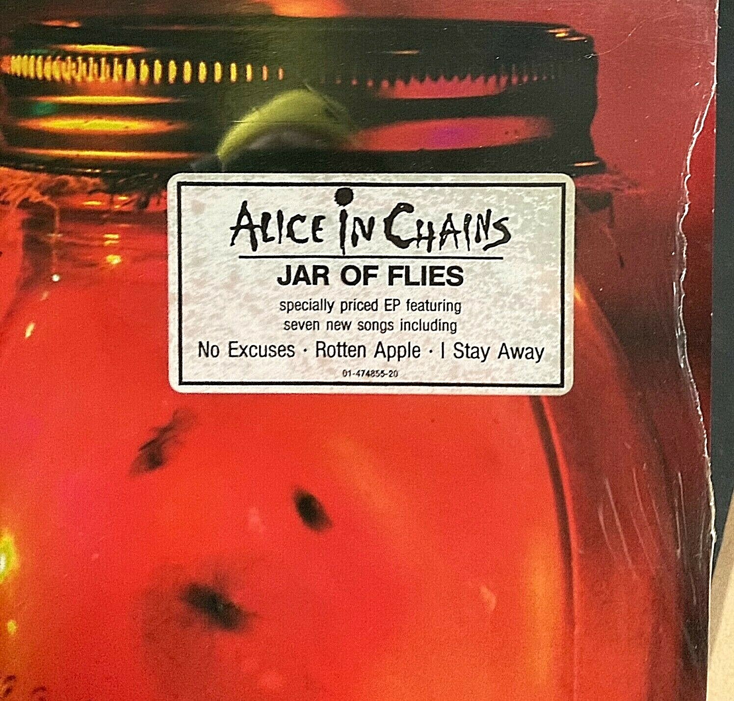 Alice In Chains ‎– Jar Of Flies - VINYL LP 5099747485510 EU - SEALED ...