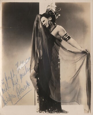 MARJORIE LAWRENCE - Australian Soprano - Orig. Vintage Handsigned Photo ...