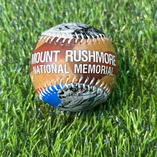 Mount Rushmore National Memorial Souvenir Baseball – Presidents Design ...