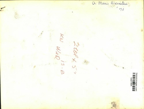 1970 Press Photo Dr Morris Weinstein sits at desk, glasses in hand ...